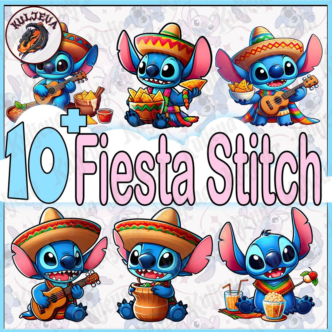 10 Fiesta Blue Monster Png Bundle, Cinco De Mayo Squad Bundle, Cinco De ...