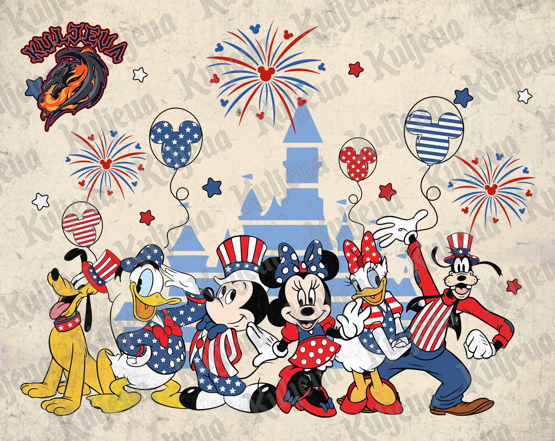 Disney 4th Of July Wallpaper