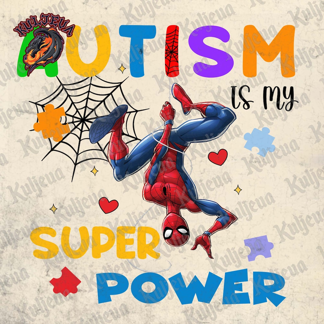 Autism is My Super Power Png, Be Kind Png, Superhero Png, Autism Kid ...