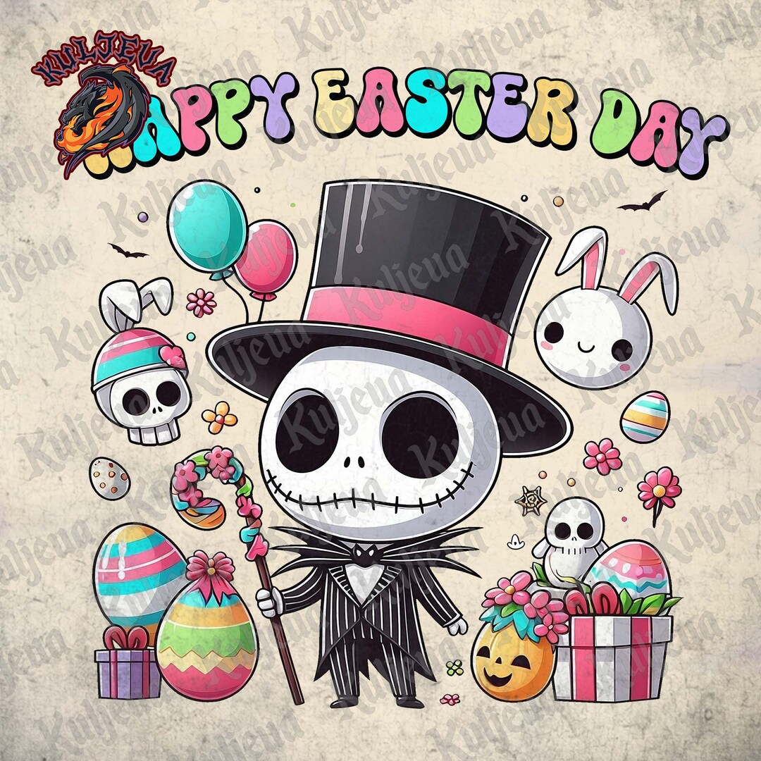Chibi Nightmare Movie Killer Png, Horror Easter Png , Happy Easter Day ...