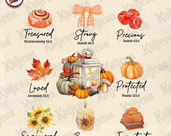 God Says You Are Christian Bible Verse Png, Retro Fall Pumpkin Bow Png ...