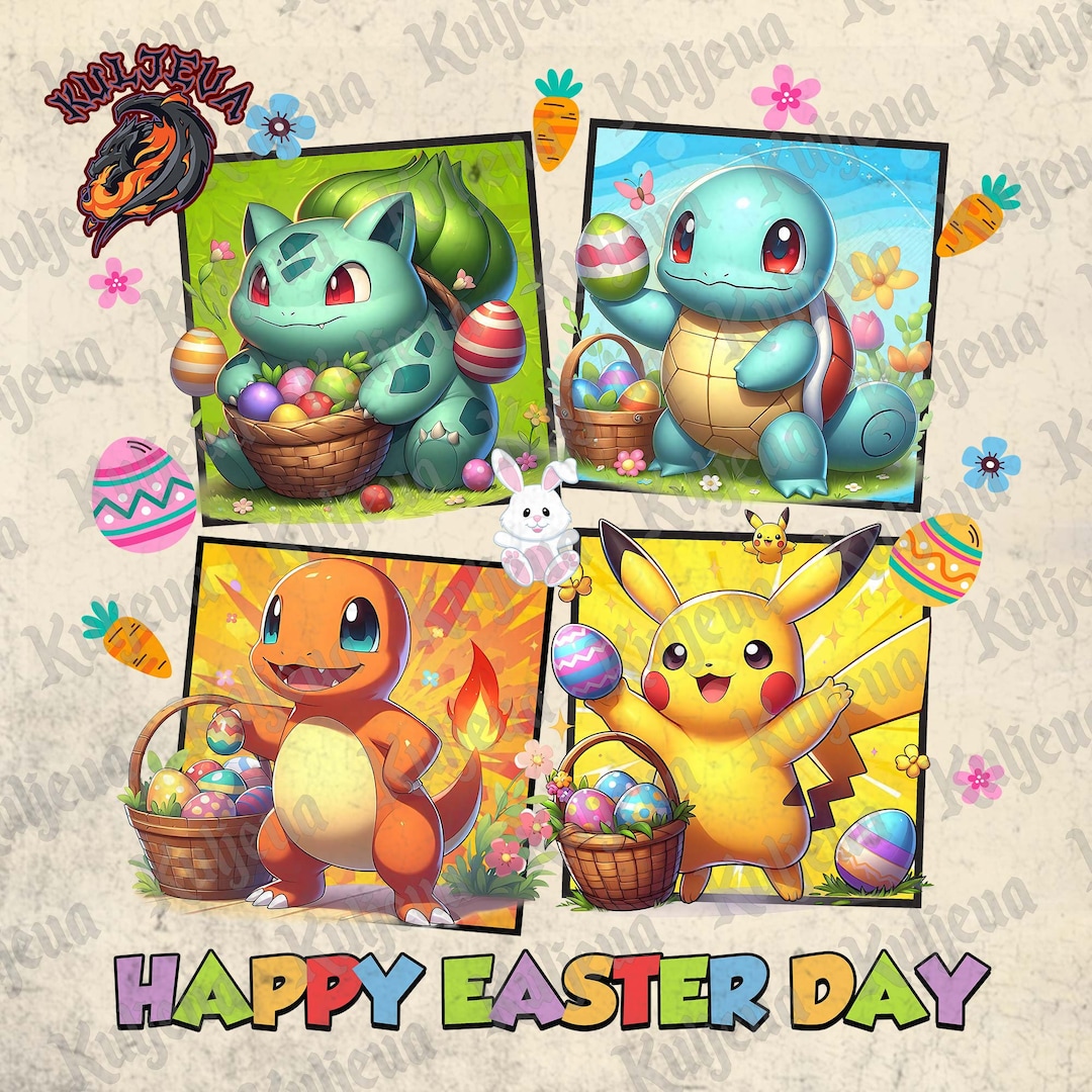 Anime Happy Easter Png, Cartoon Easter Eggs Png, Happy Easter Day Png ...