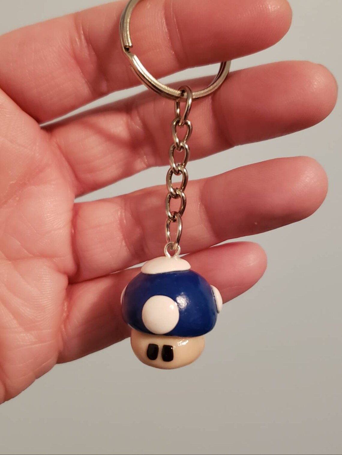 Mario Mushroom Powerup Keychain - Etsy