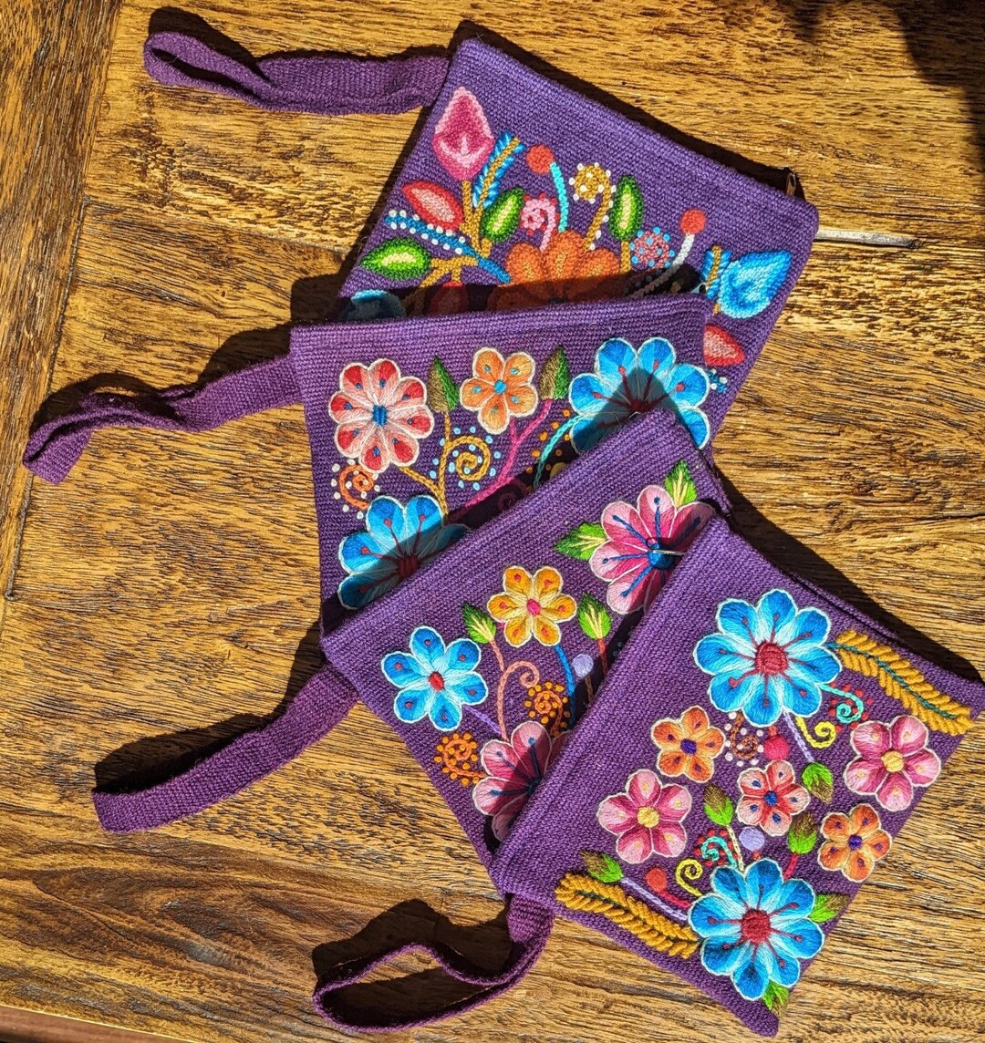 Purple Pouche - Etsy