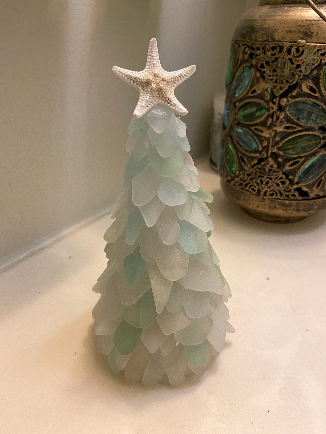 Seaglass Christmas Tree - Etsy