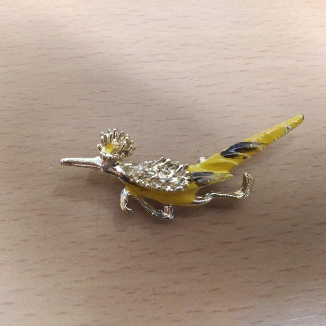 Elegant Road Runner Pin / Brooch - Etsy