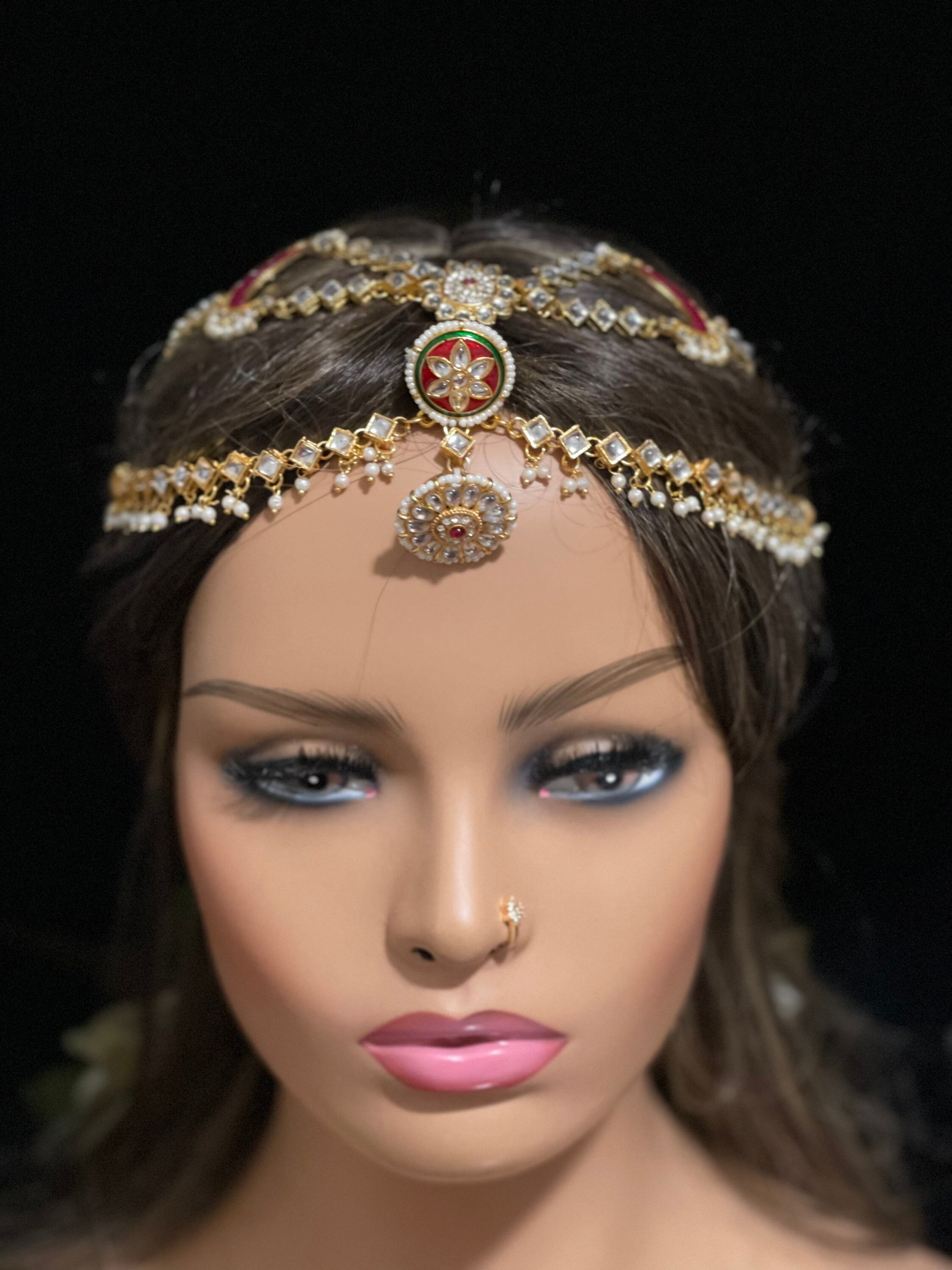 Shish Patti/ Mathapatti/ Bore/ Head Jewelry/ Bridal Maang - Etsy