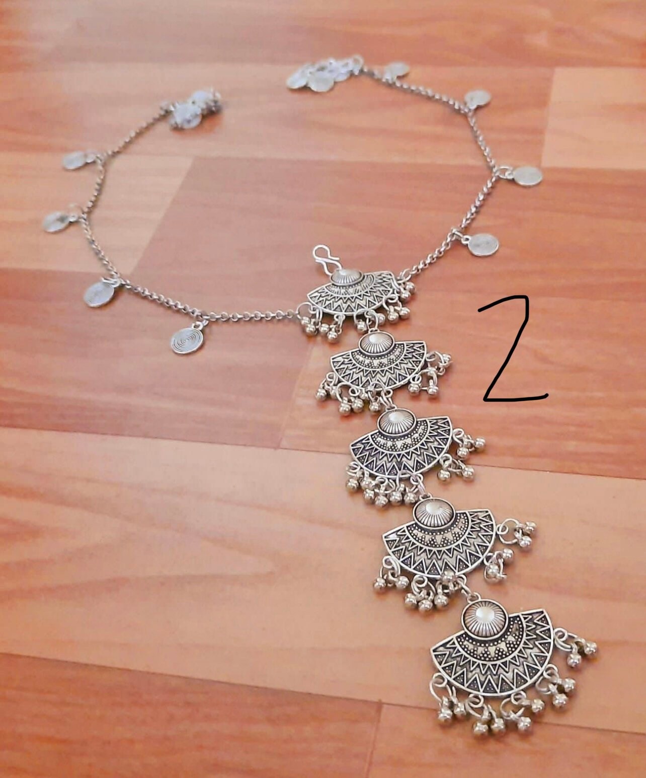 Oxidized Choti/hair Accessories/indian Bridal Jewelry/indian Jewelry ...