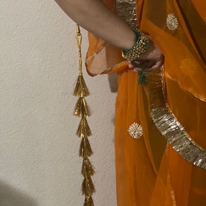 High Quality Kundan Bajuband and Pounchi Set/ Gold Bajuband/ Rajasthani ...