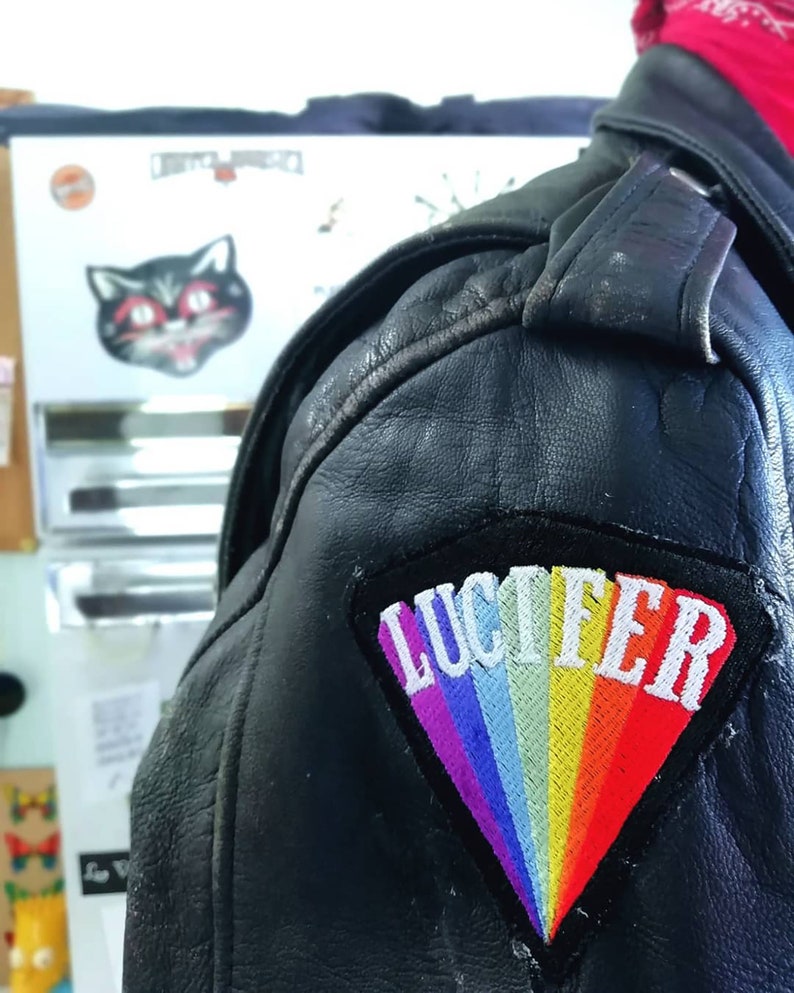 Lucifer Rising Embrodery Patch - Etsy