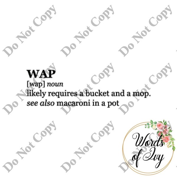 Wap - Etsy