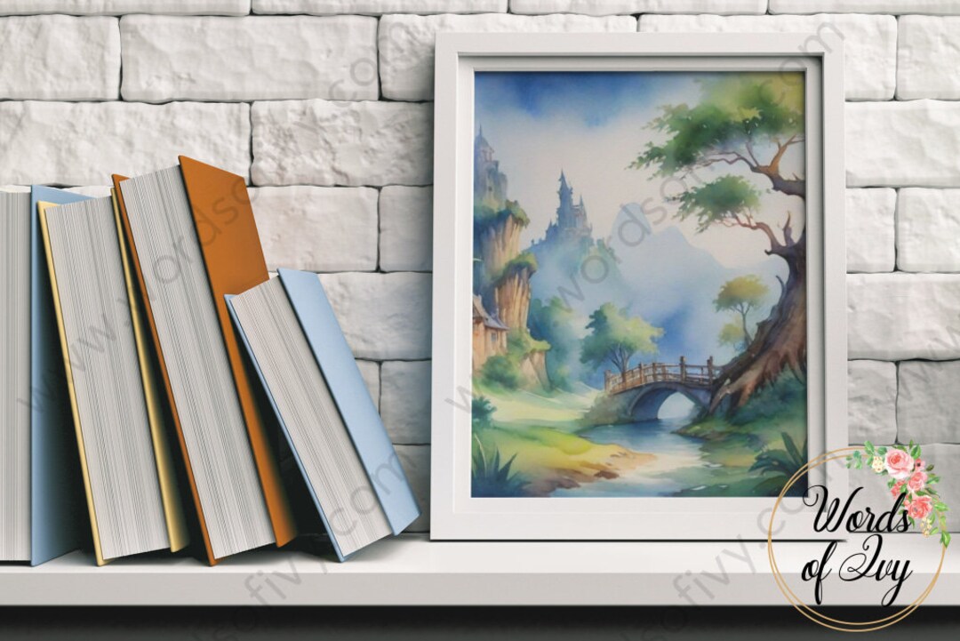 Printable Digital Download Neverland Whimsical Forest Story Fairytale ...