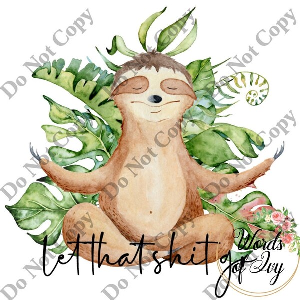 Sloth - Etsy