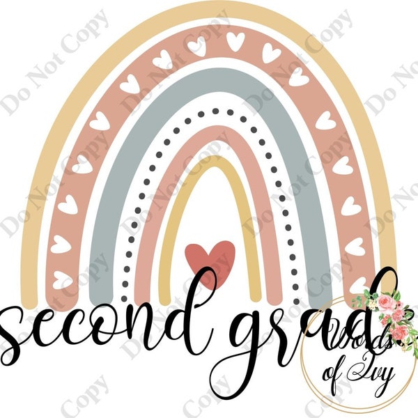 2nd Grade Shirt - Etsy