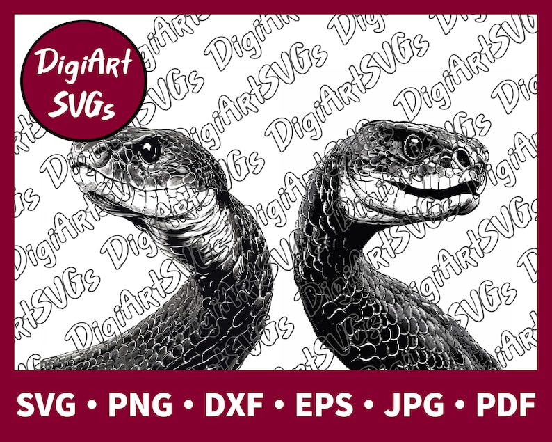 Snake SVG, Snake Head SVG File, Reptile T-shirt Graphics, Cutting File ...