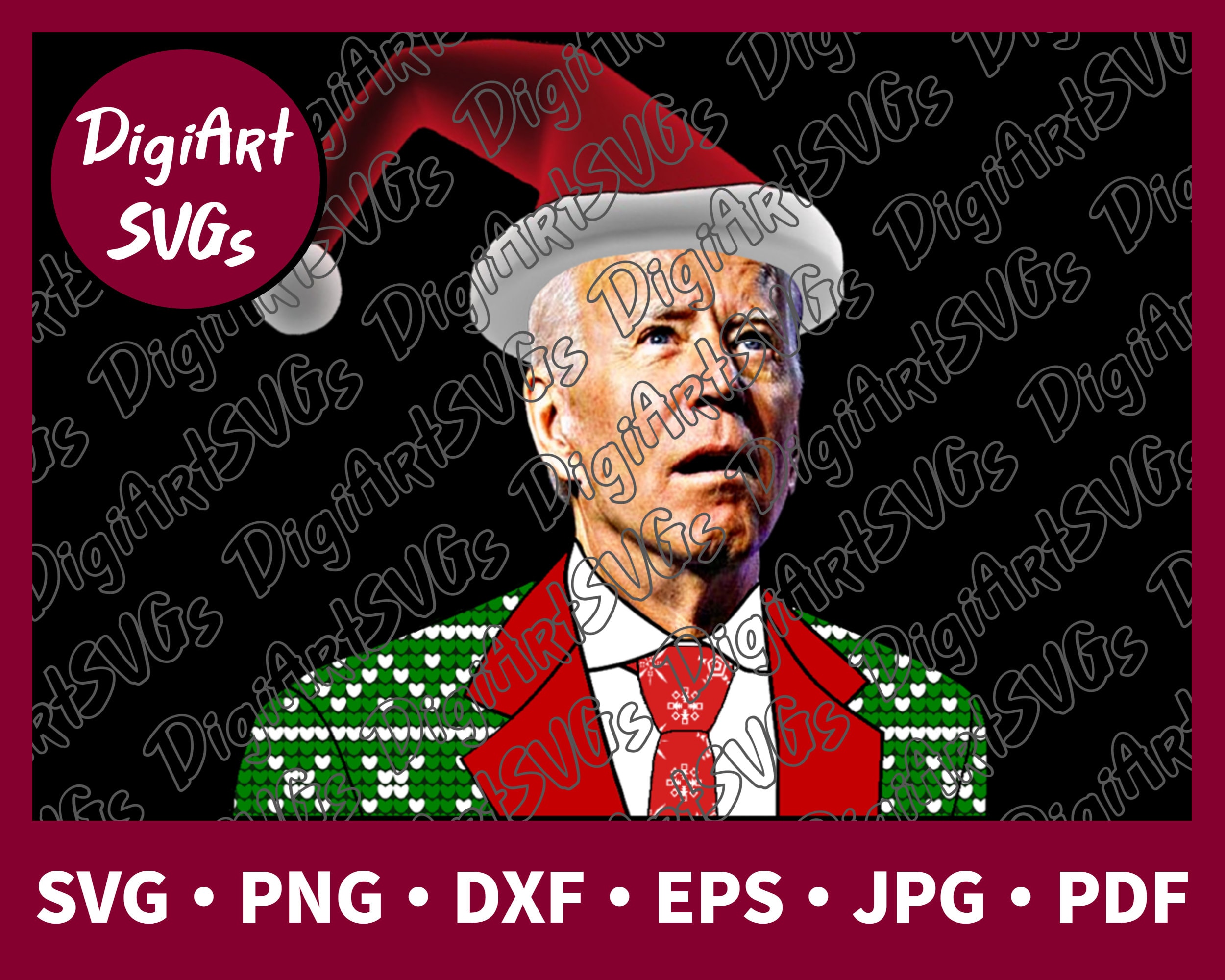 Joe Biden Christmas Svg, Biden Confused SVG, Biden Idiot Shirt Graphic ...