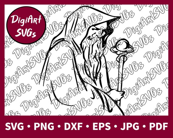 Wizard Svg Png Pdf Jpg Eps Dxf Digital File Download | Etsy