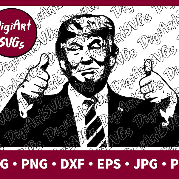 Trump Svg - Etsy