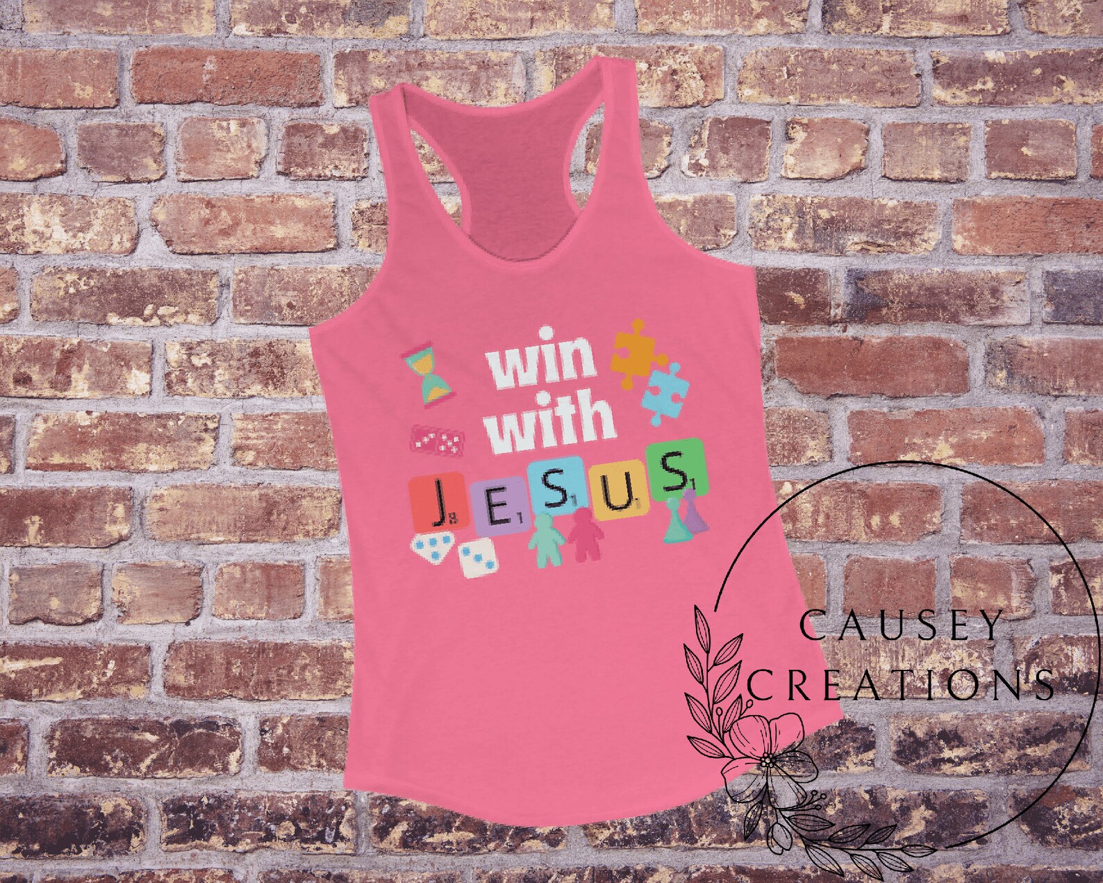 Win With Jesus Png Sublimation| Board Game Vacation Bible School 2023 ...