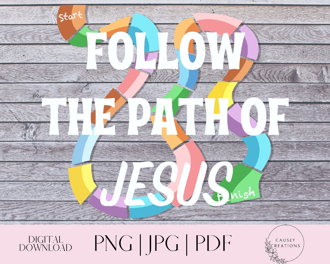 Follow the Path of Jesus | Board Game Vacation Bible School 2023 | Vbs ...