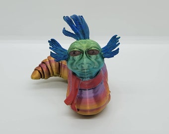 Labyrinth Worm 3d Print - Etsy