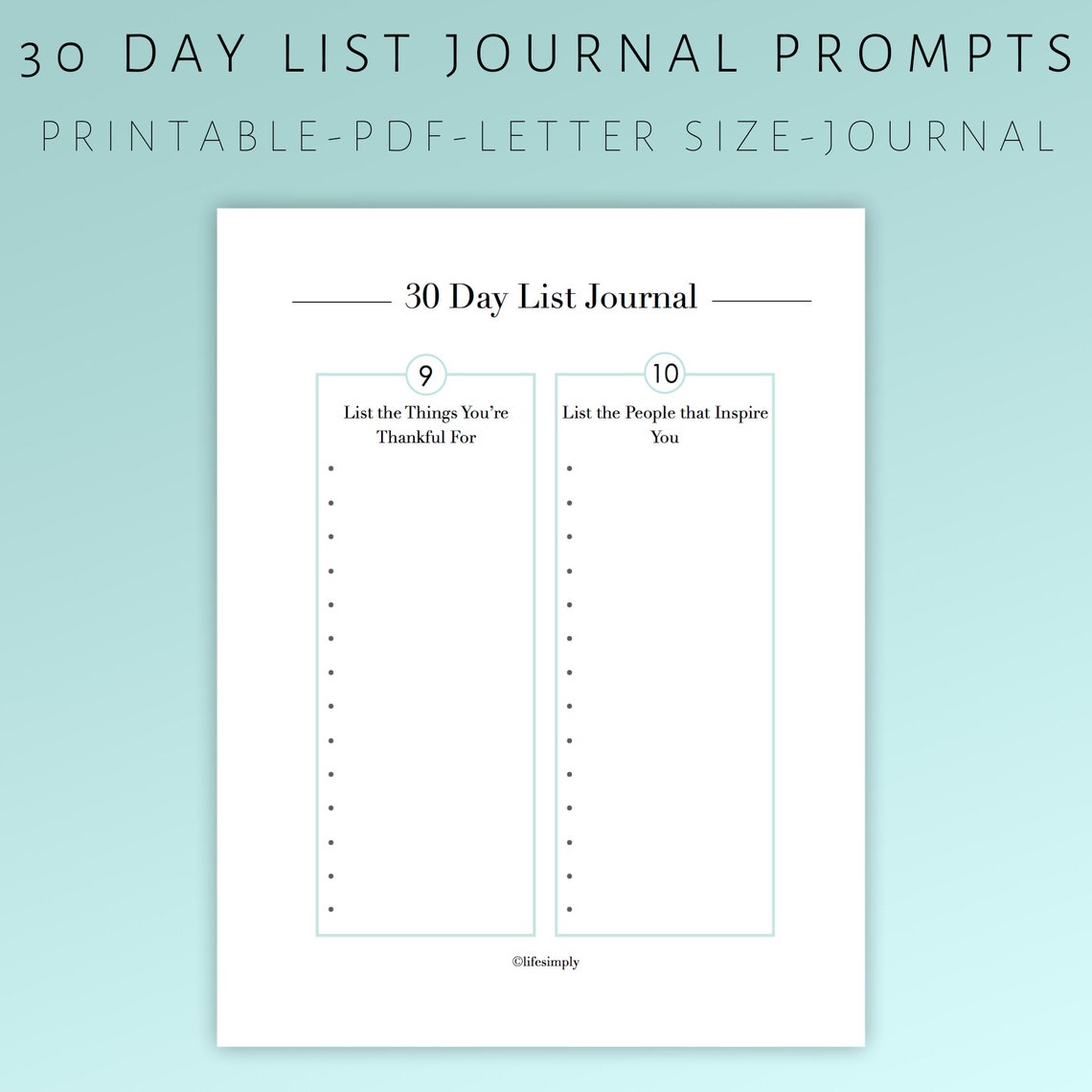 Journal Prompts Printablejournal Printablesjournalprintablesgoodnote - Etsy