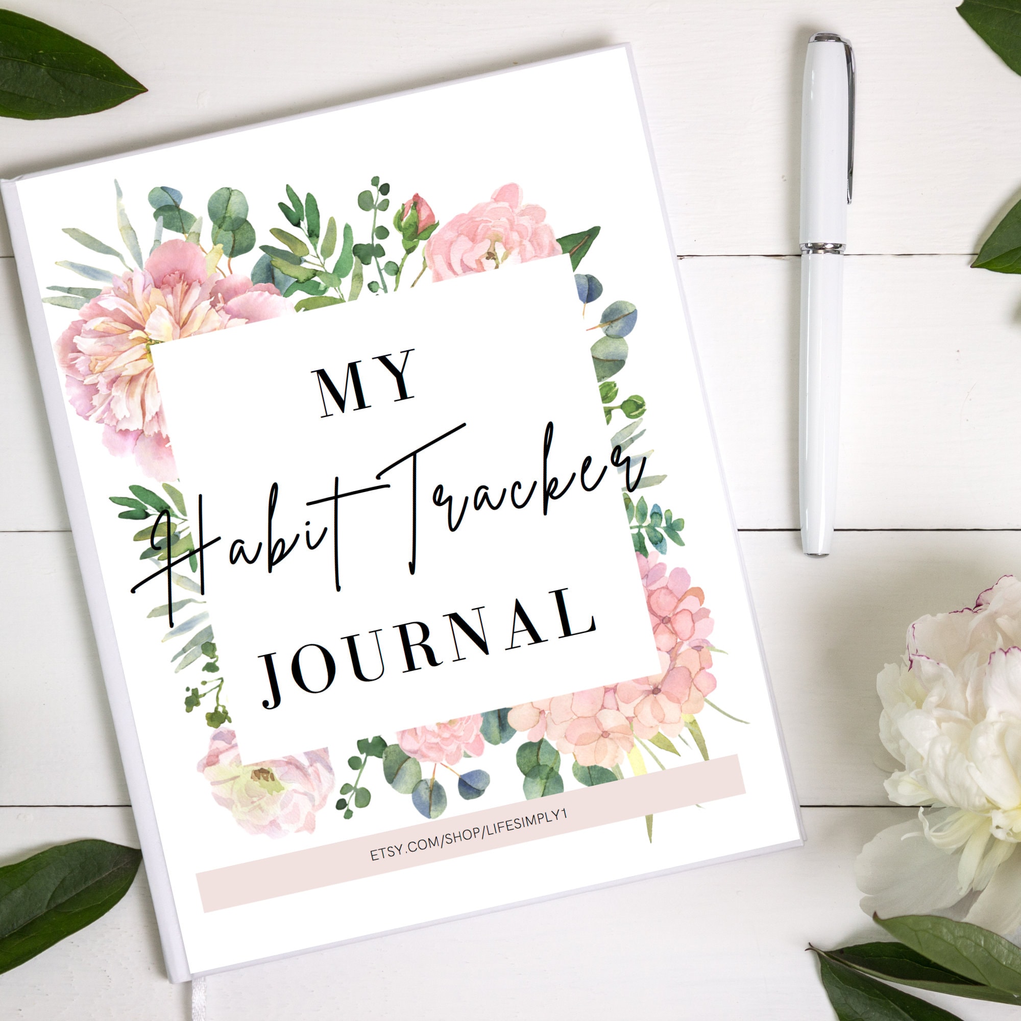 Habit Tracker Journal- Habit Tracker Printable- Habit Tracker - Etsy