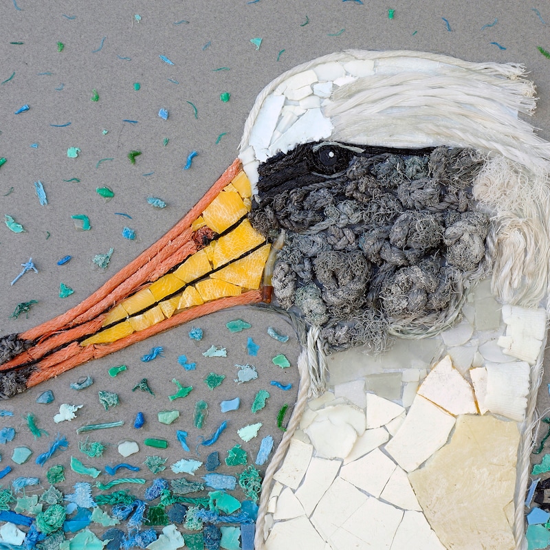Marine Debris Art - Etsy