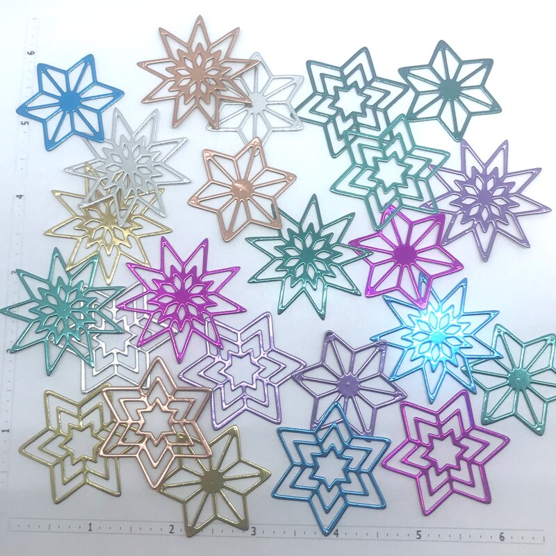 Die Cut Stars - Etsy