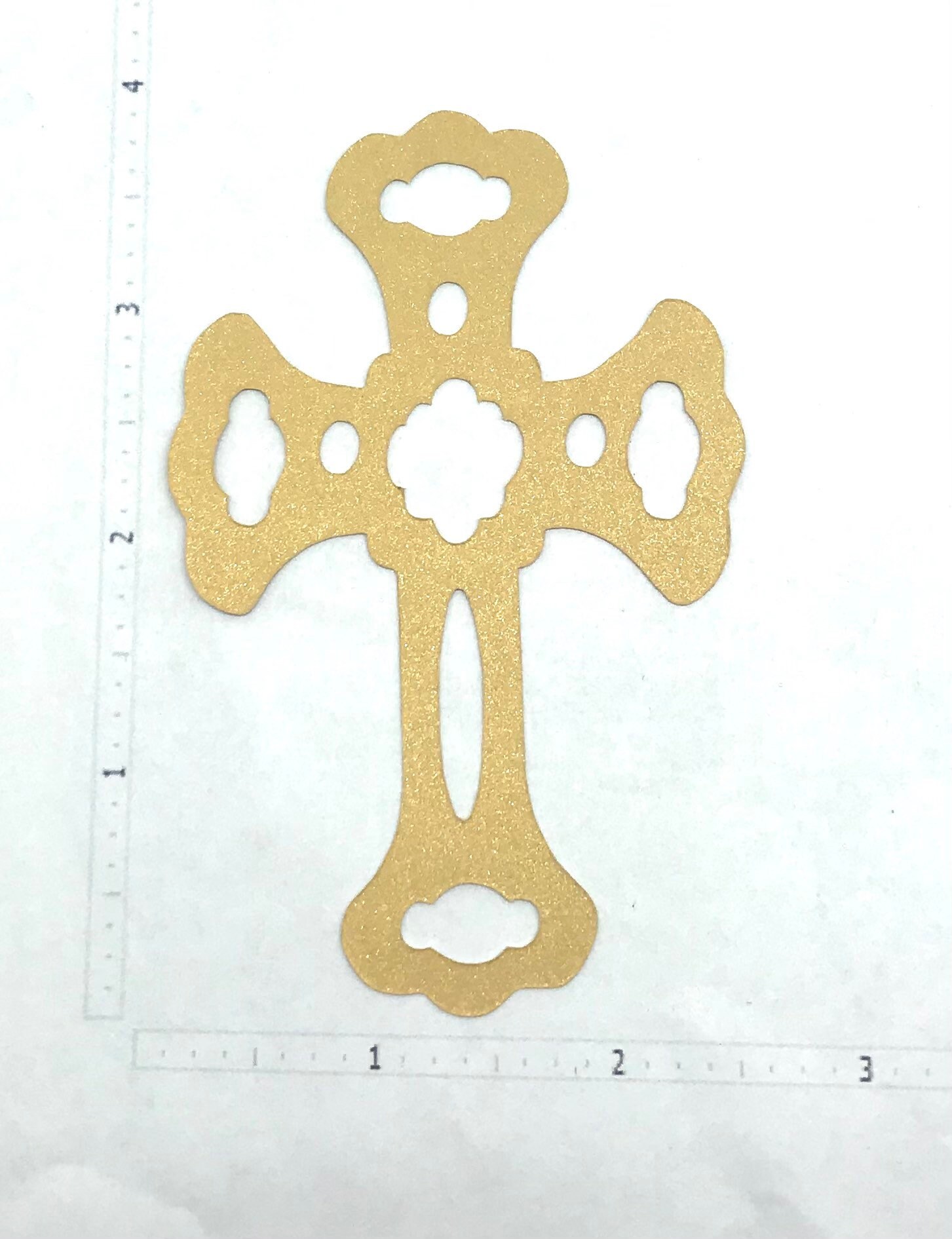Die Cuts Large Cross 10 Pieces Pearl Specialty Basic Cardstock - Etsy