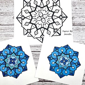 DIY Paint Kit Mandala Craft Kit Activities Wood Paint Set Gift Stress ...