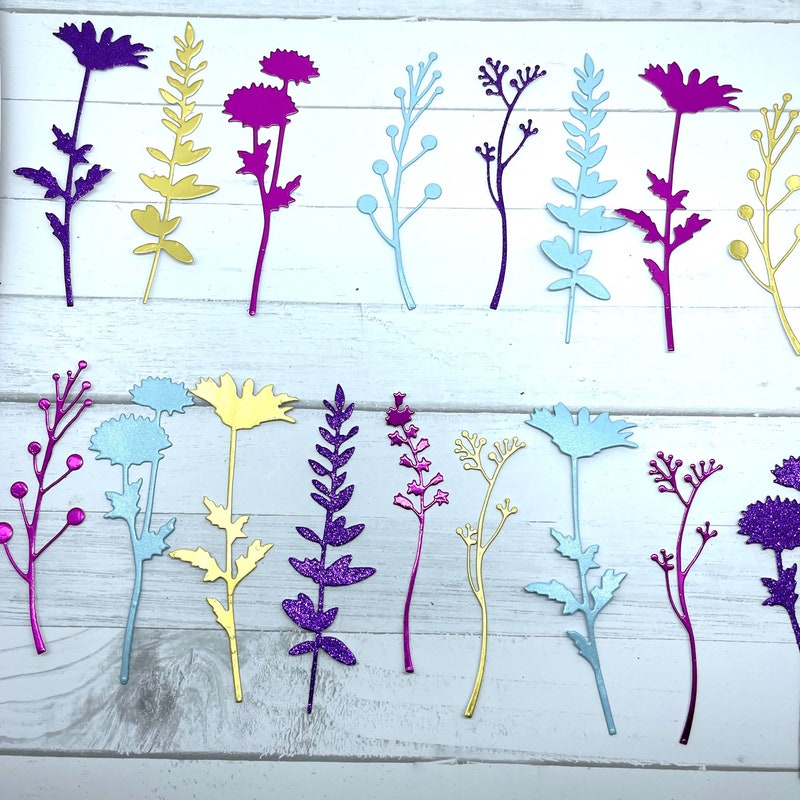 Paper Cut Flowers - Etsy