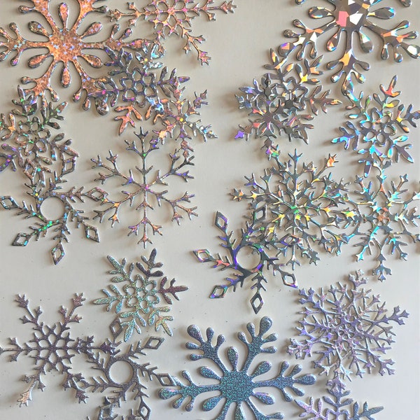 Cardstock Snowflakes - Etsy