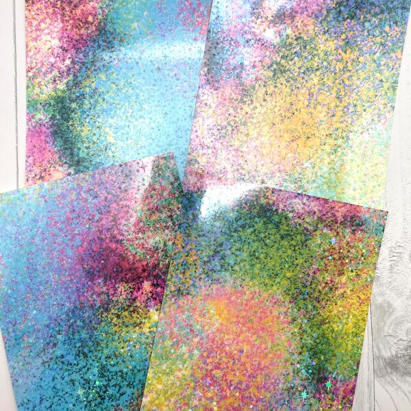 Holographic Cardstock - Etsy