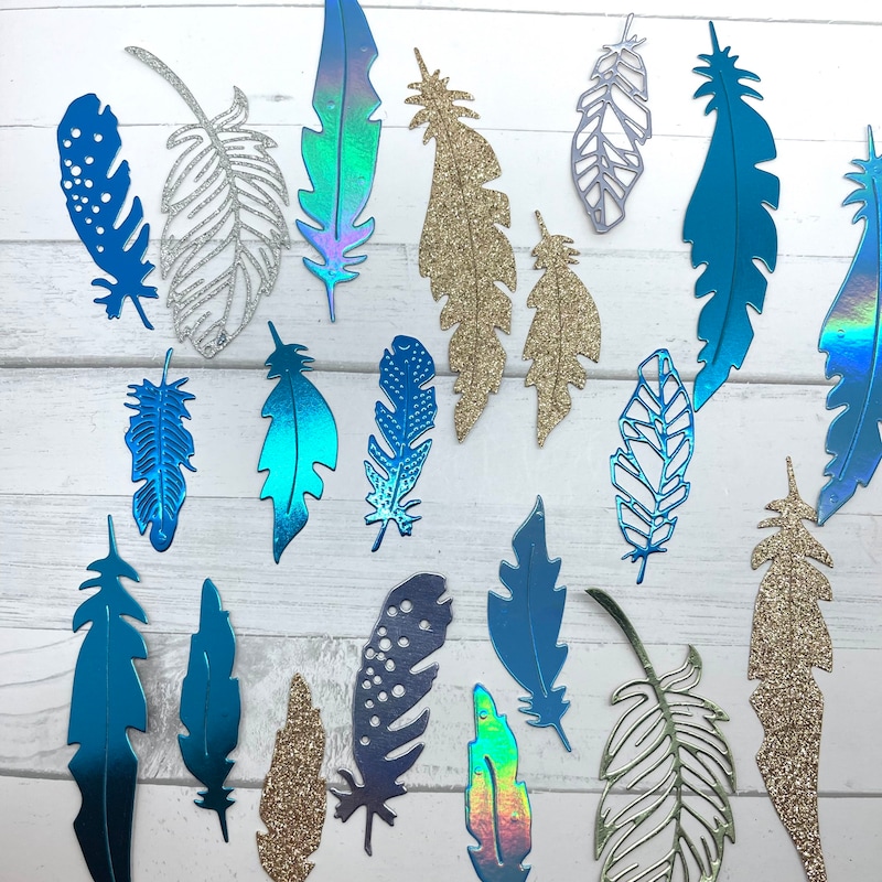 Feather Die Cut - Etsy