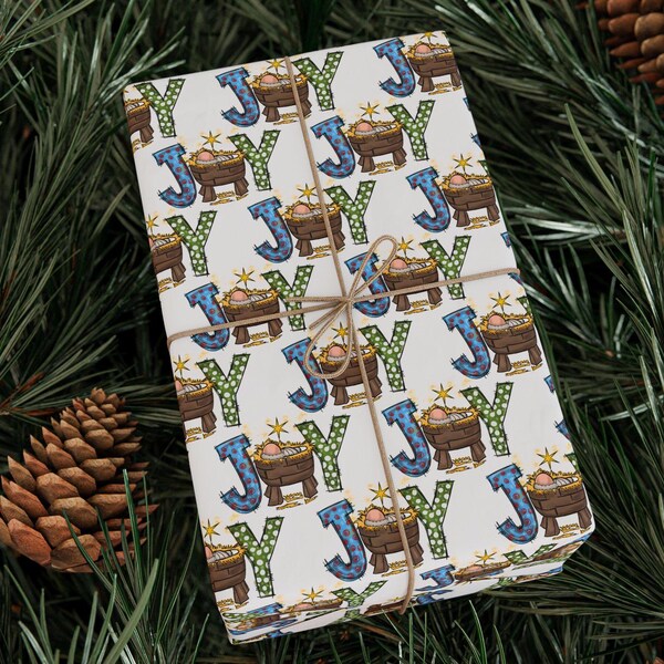 Joy Wrapping Paper - Etsy