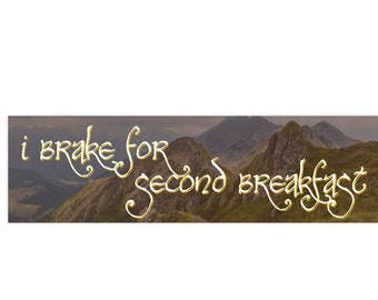 Second Breakfast Sticker - Etsy