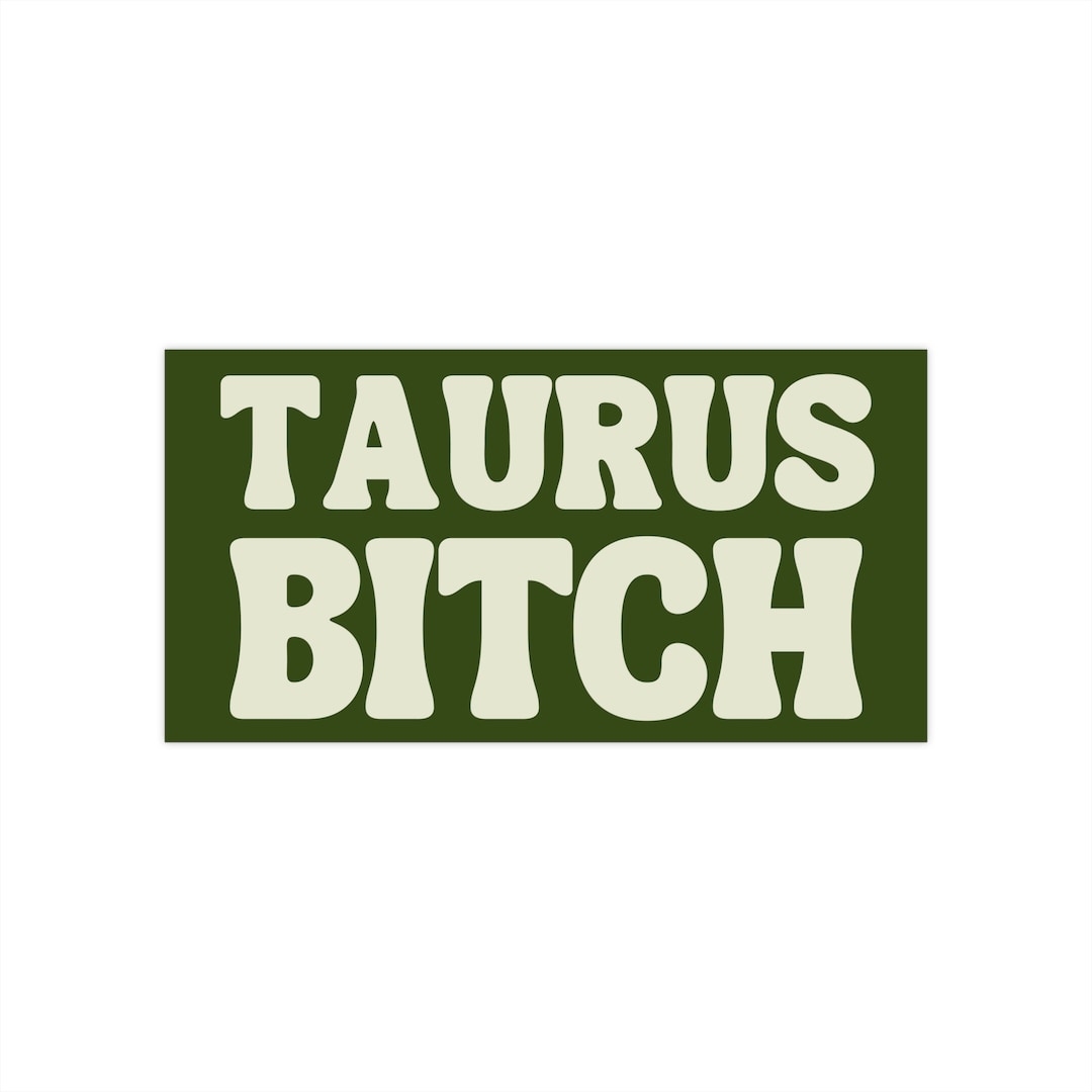 Taurus Bumper Sticker Astrology, Cute Gifts for Taurus, Astrology ...