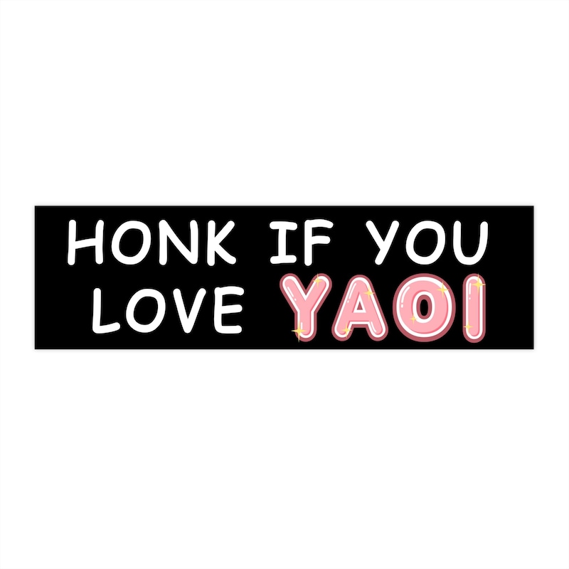 Yaoi Anime Stickers - Etsy