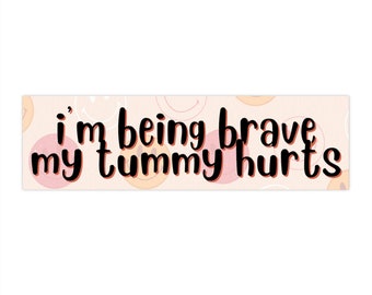 Being Brave Stickers - Etsy