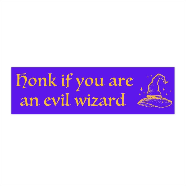 Evil Wizard Sticker - Etsy
