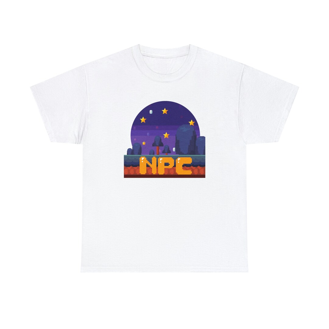 NPC Tee Video Games, Video Game 90s Kid T-shirt, Cursed Tee Shirts Meme ...