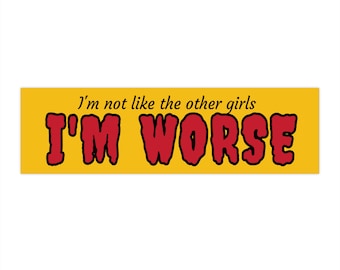 Slut for Rocks Bumper Sticker, I Brake for Rocks Sticker, Gemstone ...