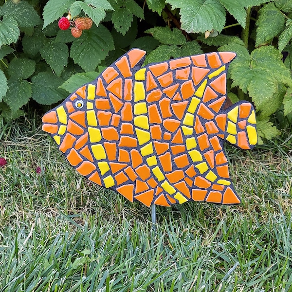 Fish Mosaic - Etsy