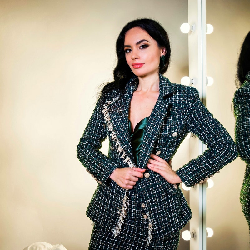 Tweed Set for Women - Etsy