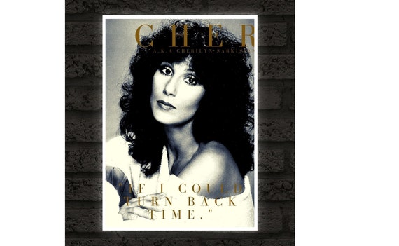 Custom Cher Poster Digital Print Music Wall Art Prince | Etsy