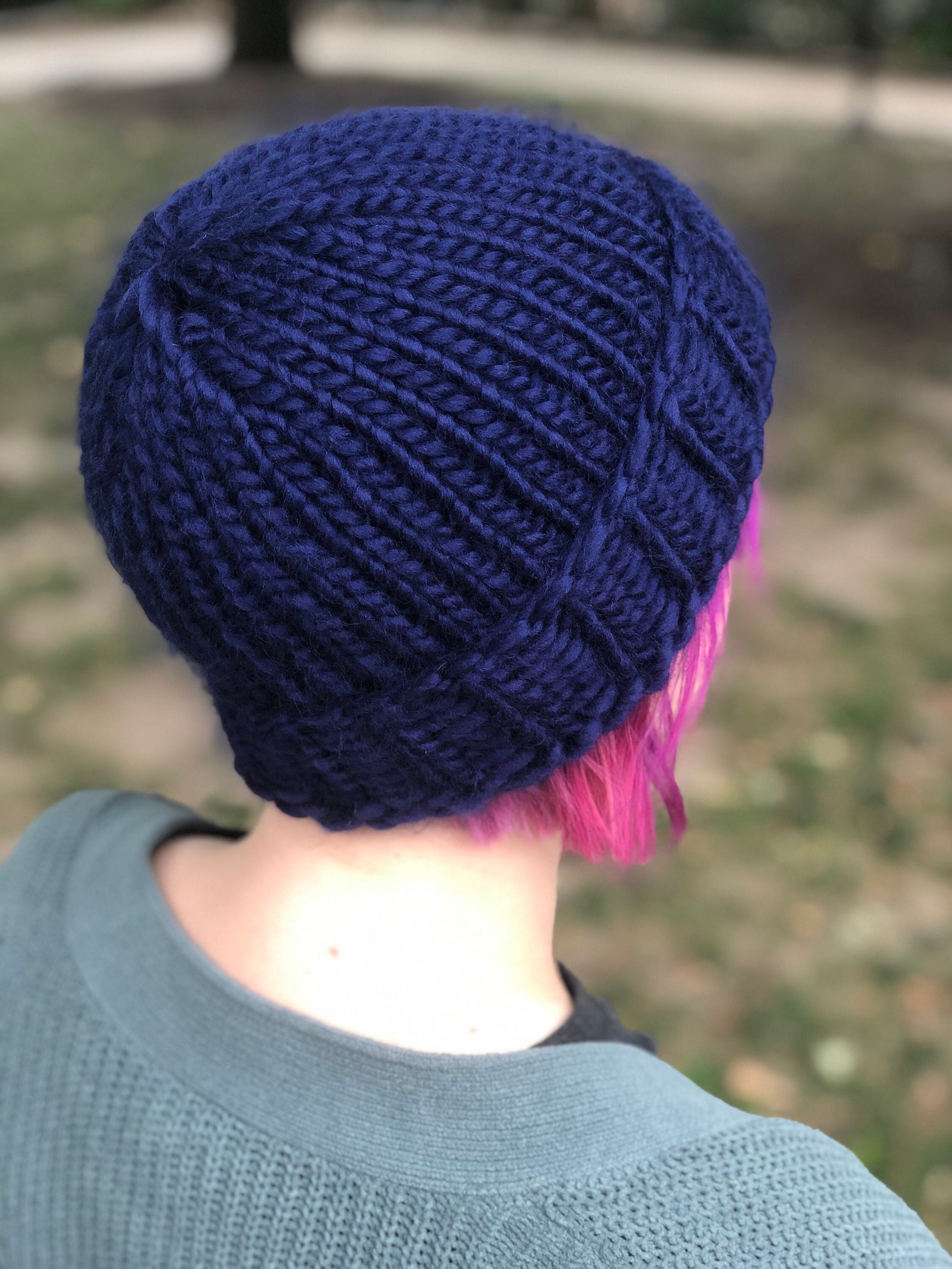 Basic Hat Knitting Pattern - Etsy UK