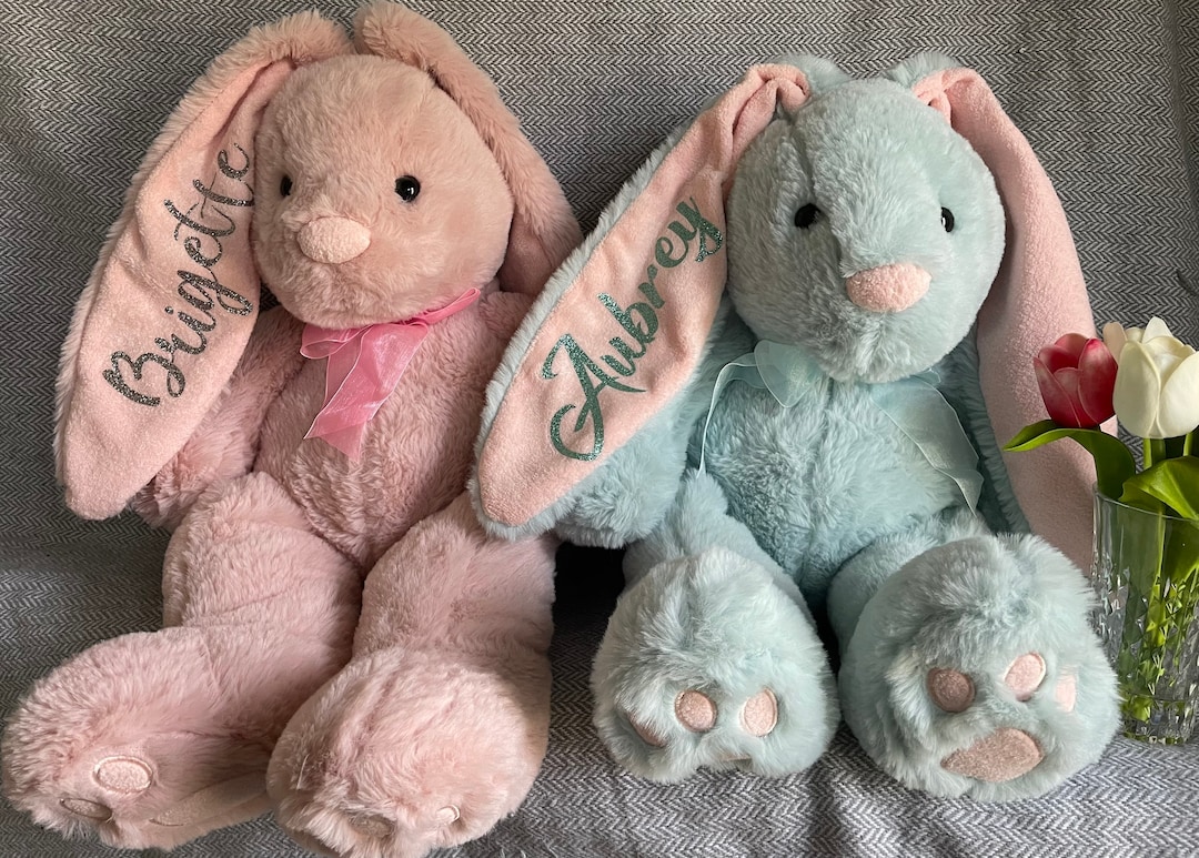 Large Plush Bunny - Etsy