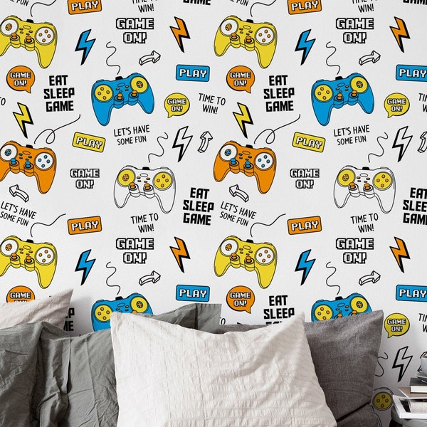 Video Game Mural - Etsy