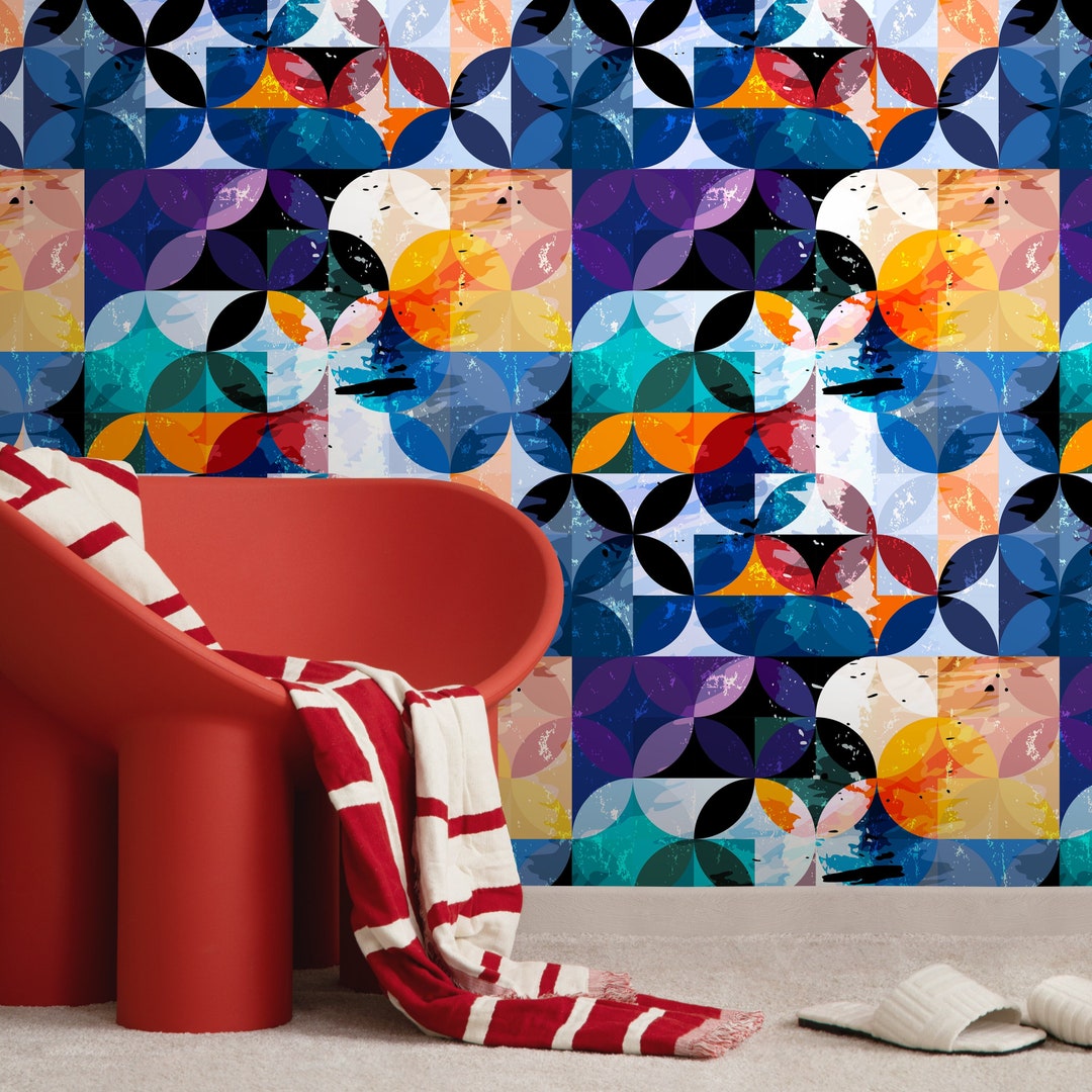 Removable Wallpaper Peel and Stick Wallpaper Wall Paper Rainbow ...